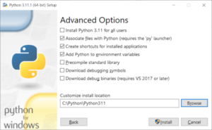 VsCodeでPython 3.11の開発環境をつくる（Windows10） | Sakura.Oh!Happy.JP